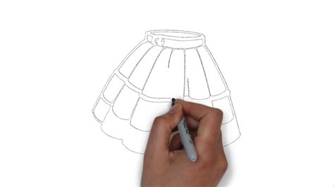 Como Dibujar Una Falda Cómo dibujar una falda 6 Pasos con imágenes