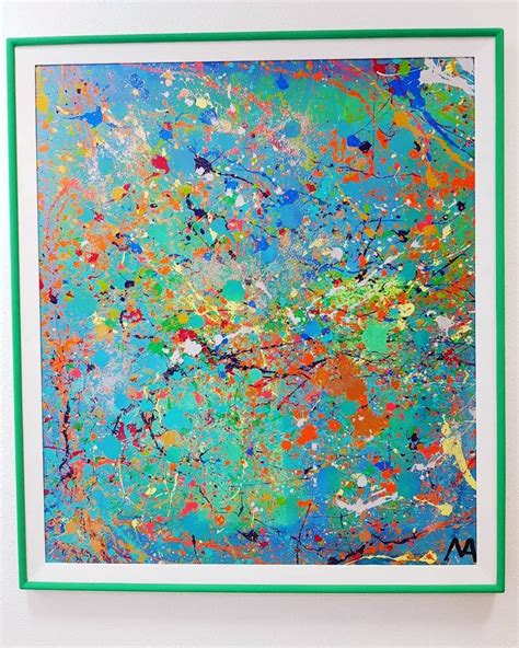 Mikail Akar Rahmen aus der Galerie Wehr grüner Stein handgemacht