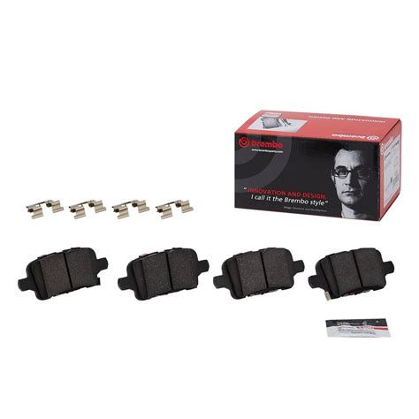 Disc Brake Pad And Rotor Kit Front And Rear 276mm 268mm Ceramic