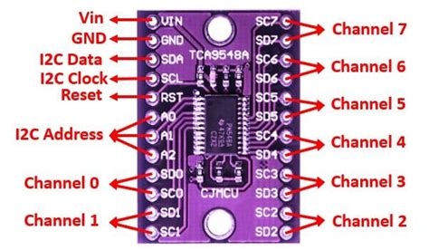 TCA9548A I2C Multiplexer With ESP32 Connect Multiple Devices
