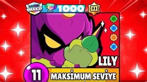 LİLY Yİ 1000 KUPA YAPTIM BRAWL STARS GAMER RÜZGAR YouTube