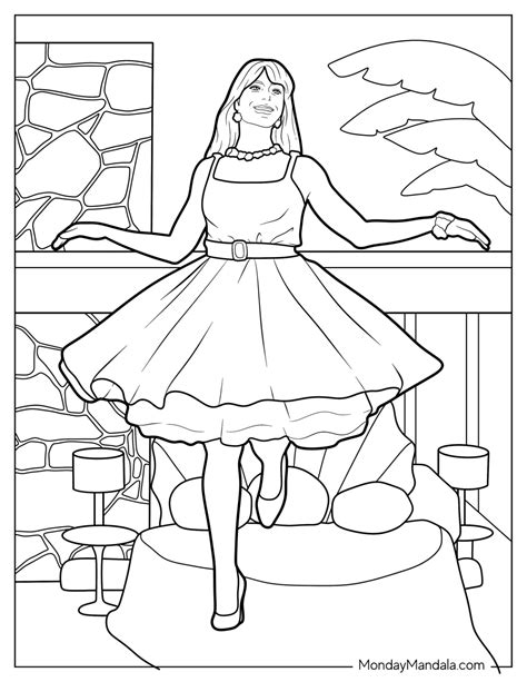 58 Barbie Coloring Pages Free PDF Printables