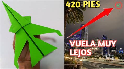 Como Hacer Un Avion De Papel Que Vuela Mucho Y Lejos Facil YouTube