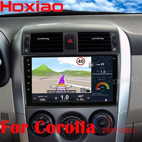 Quad Core Android For Toyota Corolla 2007 2008 2009 2010 2011 9 Inch