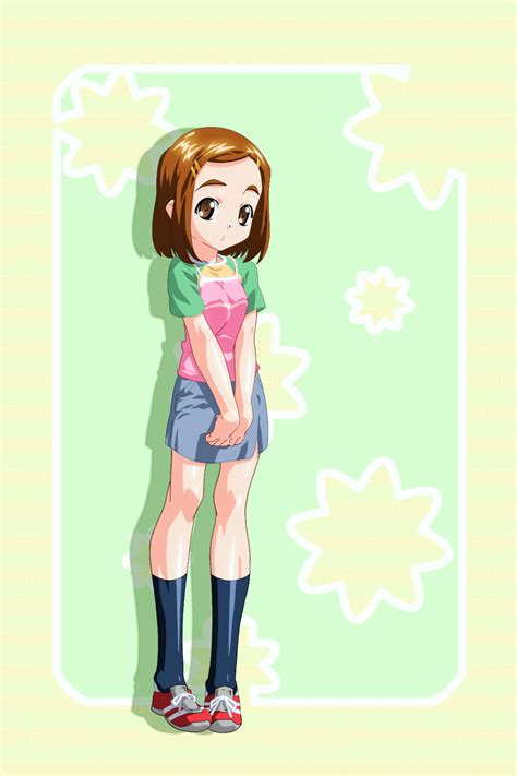 Chisato Mahotama Erogos Mahotama Highres Tagme 1girl Brown Eyes Brown Hair Female