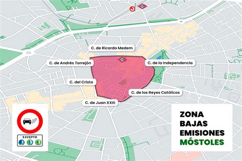 Así será la nueva Zona de Bajas Emisiones en Móstoles mostoleshoy