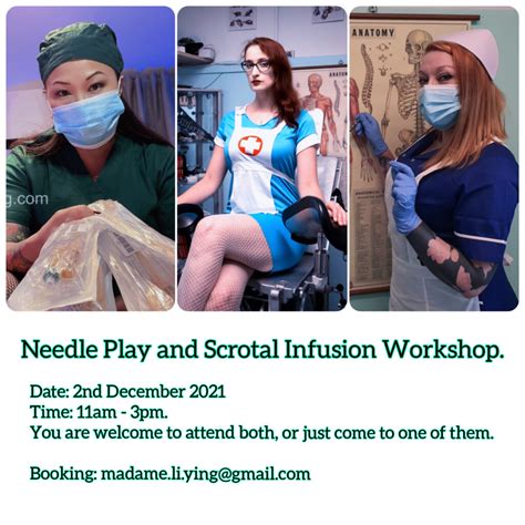 Needle Play And Scrotal Infusion Workshop Walsall West Midlands