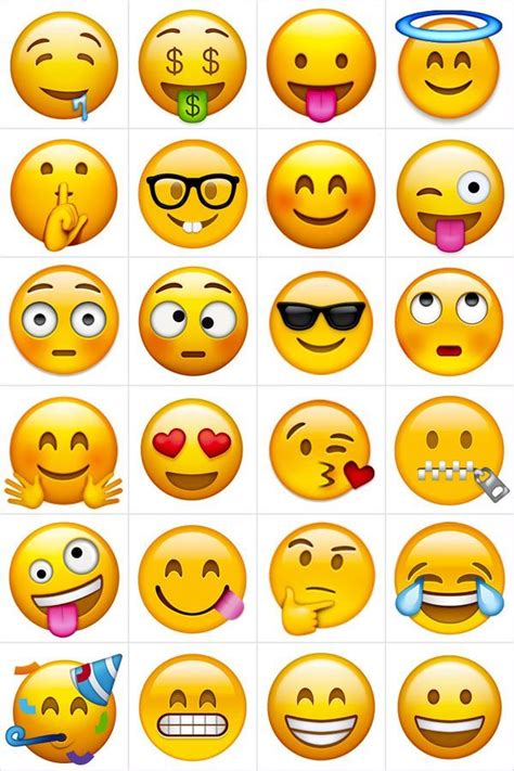 Free Emoji Printables Artofit