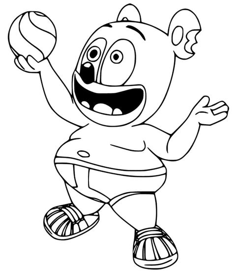 Dibujos De Osito Gominola Para Colorear Imagui Porn Sex Picture