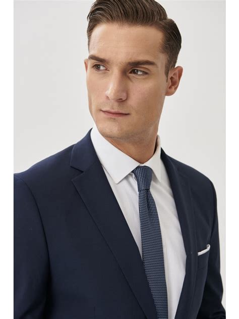 ALTINYILDIZ CLASSICS Erkek Lacivert Slim Fit Dar Kesim Mono Fiyatı