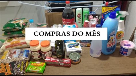 Morando Sozinha Compras Do M S Youtube