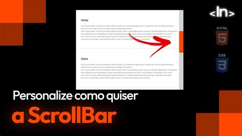 Como Personalizar A Scrollbar Do Site Css Youtube