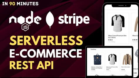 Build Node Js Serverless E Commerce App Rest Api Project Shopping Api