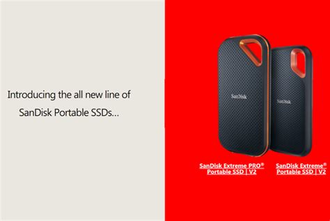 Western Digital Unveils Usb Gen X Sandisk Extreme Pro Portable Ssd V