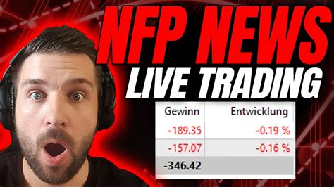 LIVE NFP News Traden Das musst du als Anfänger unbedingt wissen