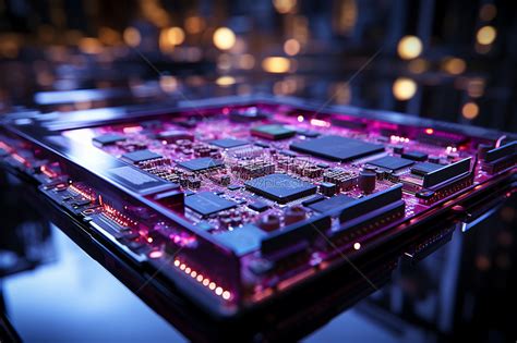创新技术的大脑芯片概念图图片素材 正版创意图片600858157 摄图网