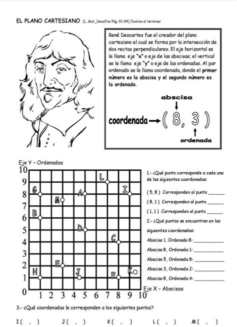 Ayuda Porfa Es Para Hoy Doy Corona Plss El Plano Cartesiano L