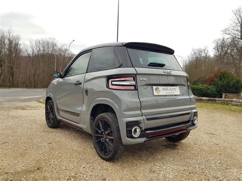 Ligier Js Sport Ultimate Grise Toit Noir Voiture Sans Permis D