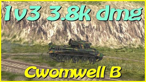 WOT Blitz 1v3 Cromwell B 6 Frags 3 8k Dmg YouTube