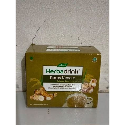 Jual Herbadrink Jamu Instan 1 Kotak Isi 5 Sachet Jamu Kesehatan