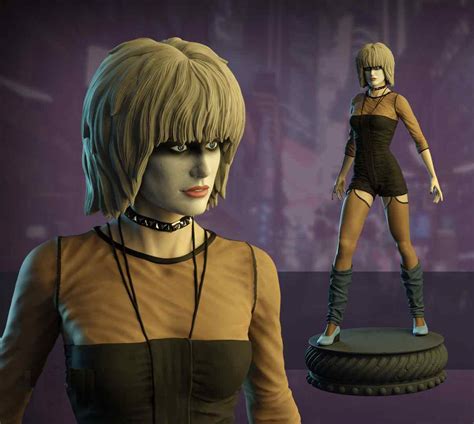 Blade Runner Pris Statue Stl Files For 3d Print 3d Kiee Shop