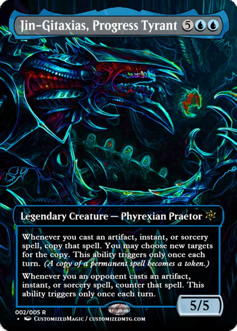 Jin Gitaxias Progress Tyrant Magic The Gathering Proxy Cards