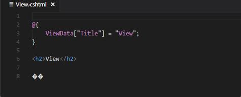 why core cshtml s file encoding format is not uft 8 encoded ，but ansi encoded？ · issue