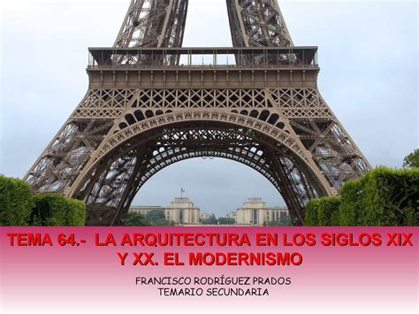 Calaméo TEMA 64 LA ARQUITECTURA EN LOS SIGLOS XIX Y XX EL MODERNISMO