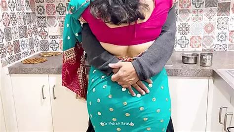 Indian Couple Romance In The Kitchen Saree Sex Saree Lifted Up And Ass Spanked Xhamster
