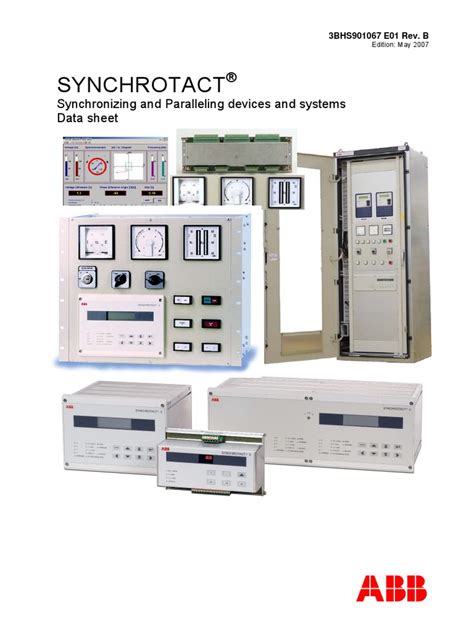 synchrotact 5100 pdf relay parameter computer programming
