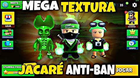 NOVAS TEXTURA STUMBLE GUYS INEDITAS O TEMA Lacoste YouTube