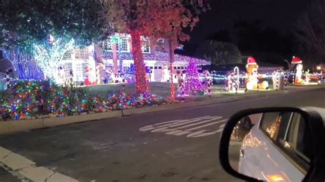 Thoroughbred Street Drive Thru Christmas Holiday Lights Display At Alta