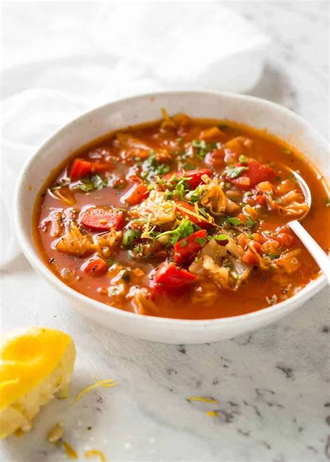 Healthy Vegetable Soup Extra Tasty RecipeTin Eats