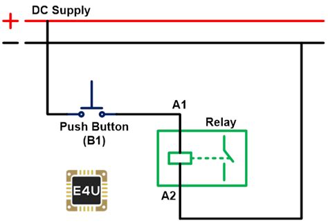 Latching Relay Circuit Momentary Switch
