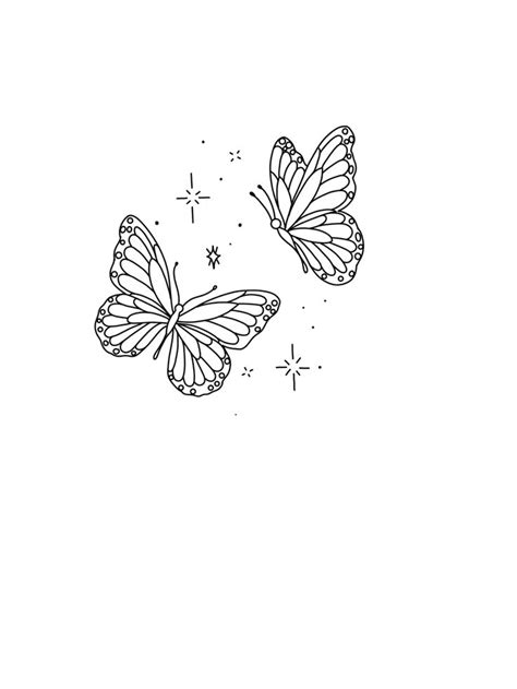 Pin By Jhan Inked On Plantillas Butterfly Tattoos For Women Small