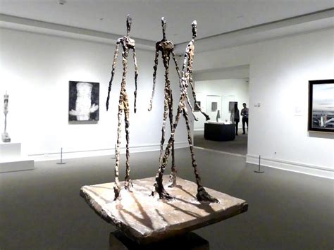 Drei Männer schreitend II Alberto Giacometti 1949