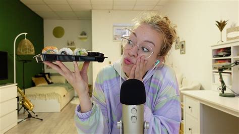 ASMR Sushi Mukbang YouTube