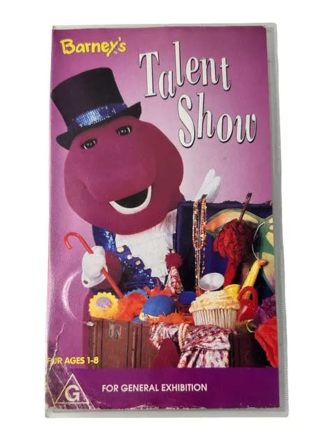 Barney Barney S Talent Show Vhs Vhs Tape Eur Picclick It The Best