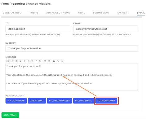Create Outlook Email Template With Fillable Fields Traffictata