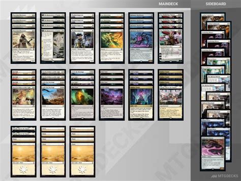 MTG Pioneer Mono White Midrange Top Decks MTG DECKS