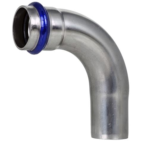 Press Bogen 90 22 mm Innen x Außen für Edelstahlrohre
