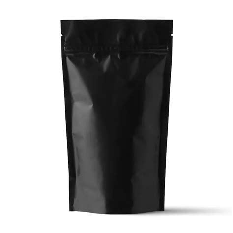 Black Stand Up Pouch Bag