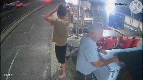 Foto Kayky Brito Havia Deixado Quiosque Onde Estava Bruno De Luca