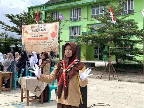 Pembukaan Kegiatan Kepramukaan Semester Genap Tahun Ajaran