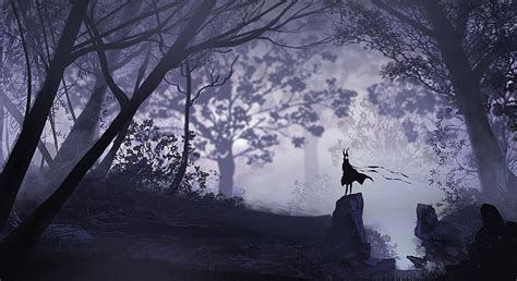 裸の木の壁紙 暗い 森 ベクトル HDデスクトップの壁紙 Wallpaperbetter