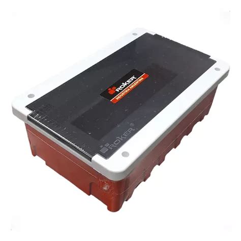Caja Para Termica 12 Modulos Embutir Pr412 Linea Recta Roker