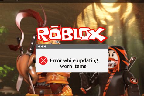 How To Fix Roblox Error While Updating Worn Items TechCult