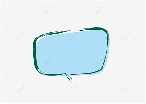 Freehand Vector Art PNG Freehand Cartoon Border Dialog Elements Hand