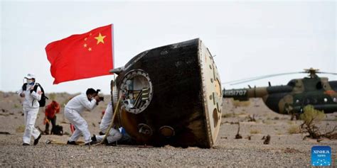 Regresaron A La Tierra Tres Astronautas Chinos Actualidad Aeroespacial