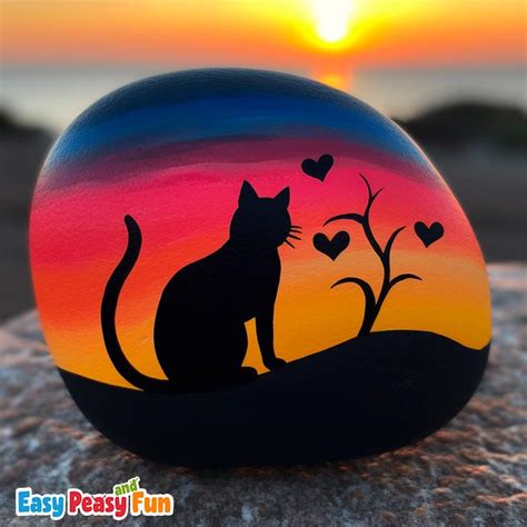 Halloween Rock Painting Ideas Easy Peasy And Fun Painting Rocks